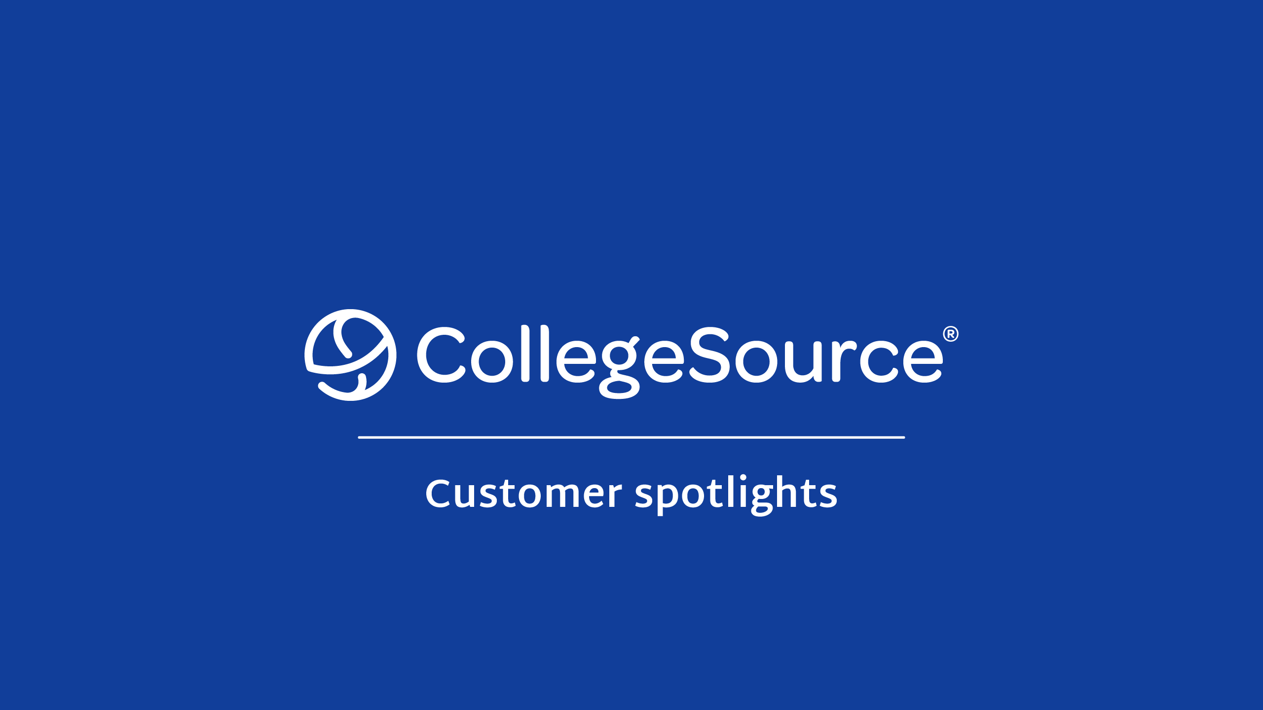 Customer success stories – CollegeSource